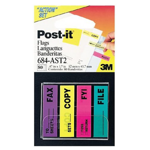 Post-it • Messages "Action Set" flags
